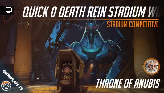 Quick 0 Death Rein Stadium Win 2/3 | OWReplays — Share Overwatch 2 ...