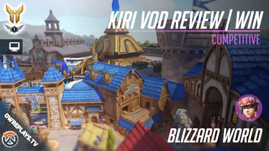 Kiri VOD Review | Win | OWReplays — Share Overwatch Replay Codes
