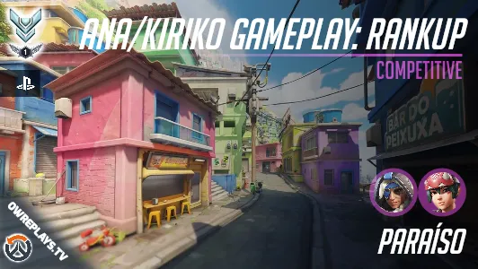 Ana/Kiriko gameplay: Rankup | OWReplays — Share Overwatch 2 Replay Codes