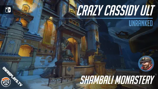 CRAZY Cassidy Ult | OWReplays — Share Overwatch 2 Replay Codes