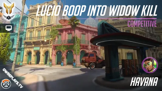 Lucio boop into widow kill | OWReplays — Share Overwatch 2 Replay Codes