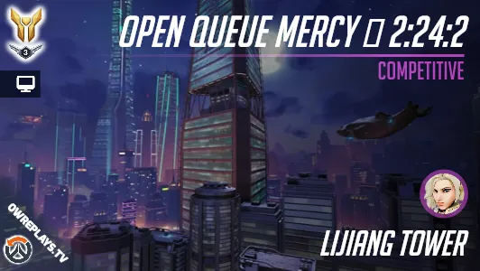 Open Queue Mercy ♡ 2:24:2 | OWReplays — Share Overwatch 2 Replay Codes