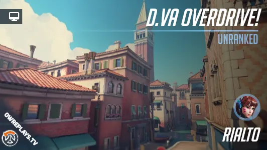 D.va Overdrive! | OWReplays — Share Overwatch 2 Replay Codes