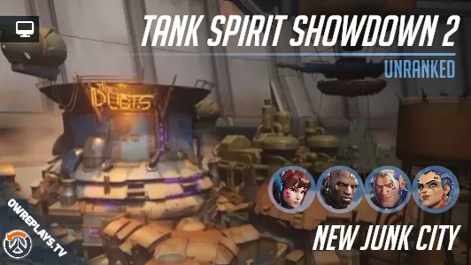 Tank Spirit Showdown 2 | OWReplays — Share Overwatch 2 Replay Codes