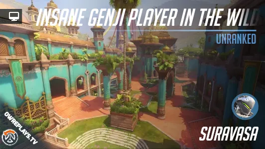 Insane Genji Player in the Wild | OWReplays — Share Overwatch 2 Replay ...