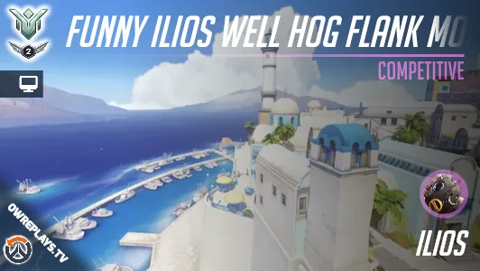Funny Ilios Well Hog Flank Moment | OWReplays — Share Overwatch 2 ...