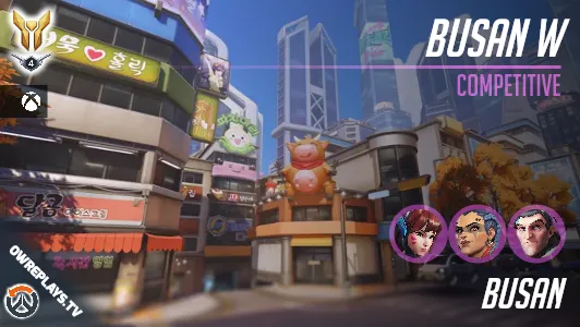 Busan W | OWReplays — Share Overwatch 2 Replay Codes