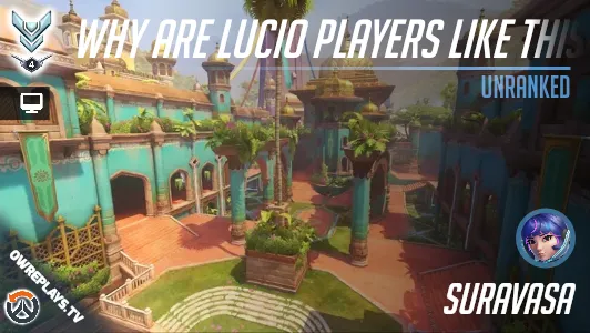 Why are lucio players like this ♡ 18:17:3 | OWReplays — Share Overwatch ...