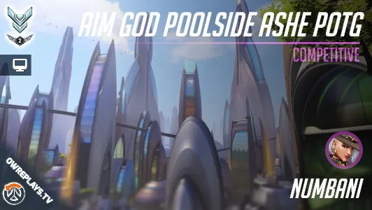Aim God Poolside Ashe POTG | OWReplays — Share Overwatch 2 Replay Codes