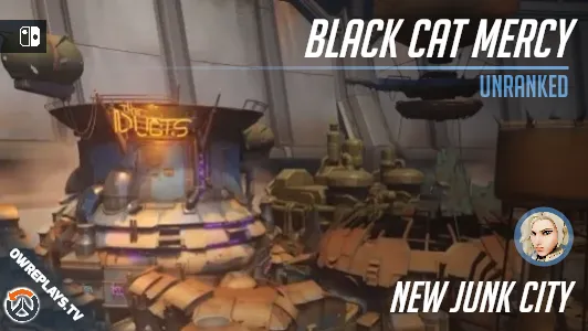 Black cat mercy | OWReplays — Share Overwatch 2 Replay Codes