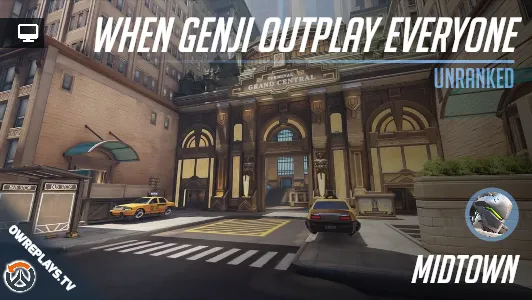 When Genji outplay everyone | OWReplays — Share Overwatch 2 Replay Codes