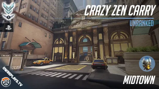 Crazy Zen Carry | OWReplays — Share Overwatch 2 Replay Codes