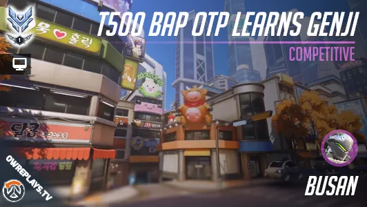 t500 bap otp learns genji | OWReplays — Share Overwatch 2 Replay Codes