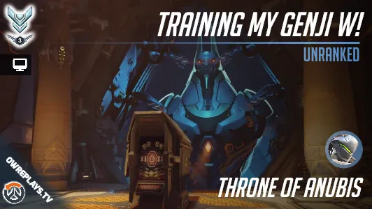 TRAINING MY GENJI W! | OWReplays — Share Overwatch 2 Replay Codes