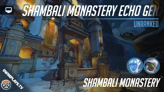 shambali monastery echo genji | OWReplays — Share Overwatch Replay Codes