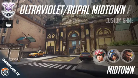 UltraViolet/rupal Midtown POV m80 vs Toronto Map 1 | OWReplays — Share ...