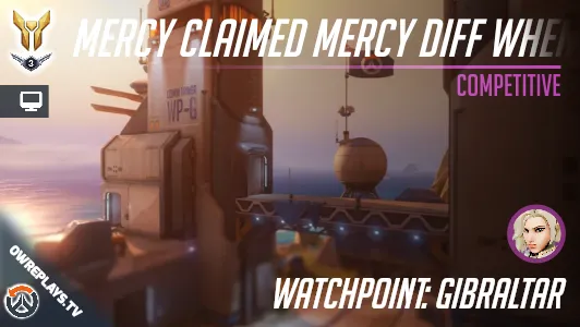 mercy claimed mercy diff when she heal bottled… | OWReplays — Share Overwatch 2 Replay Codes