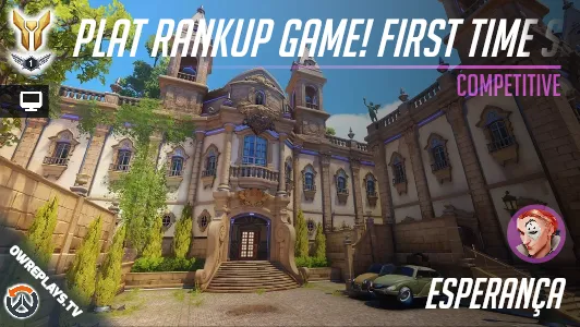 Plat rankup game! First time since Season 8! | OWReplays — Share Overwatch 2 Replay Codes