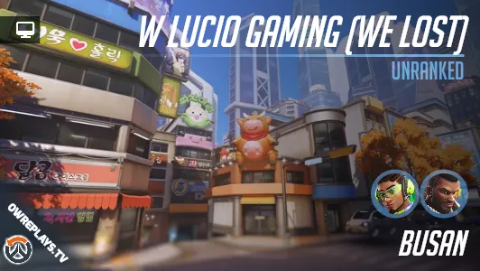 w lucio gaming (we lost) | OWReplays — Share Overwatch 2 Replay Codes