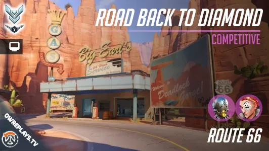 Road back to Diamond | OWReplays — Share Overwatch 2 Replay Codes