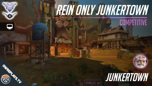 Rein Only Junkertown | OWReplays — Share Overwatch 2 Replay Codes